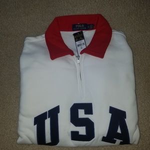 Polo Ralph Lauren | Sweaters | New With Tags Polo Ralph Lauren Usa Half ...